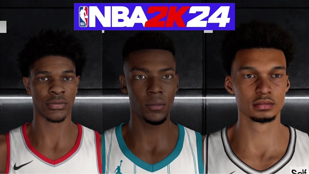 NBA 2K24 CURRENT GEN - All Rookies Face Scan (PS4, XBOX ONE, NINTENDO ...