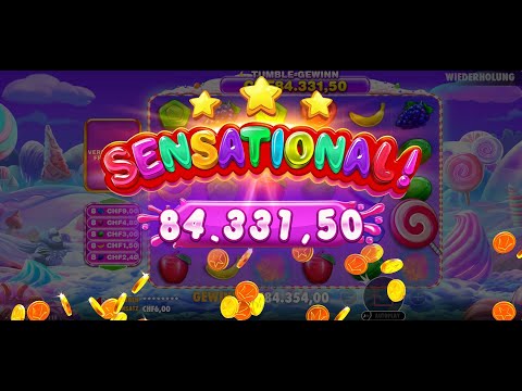 Big Win Sweet Bonanza 1000 bei Admiral.ch