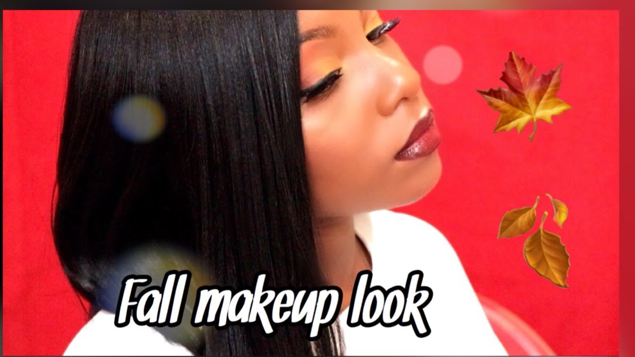 EASY FALL MAKEUP TUTORIAL - YouTube