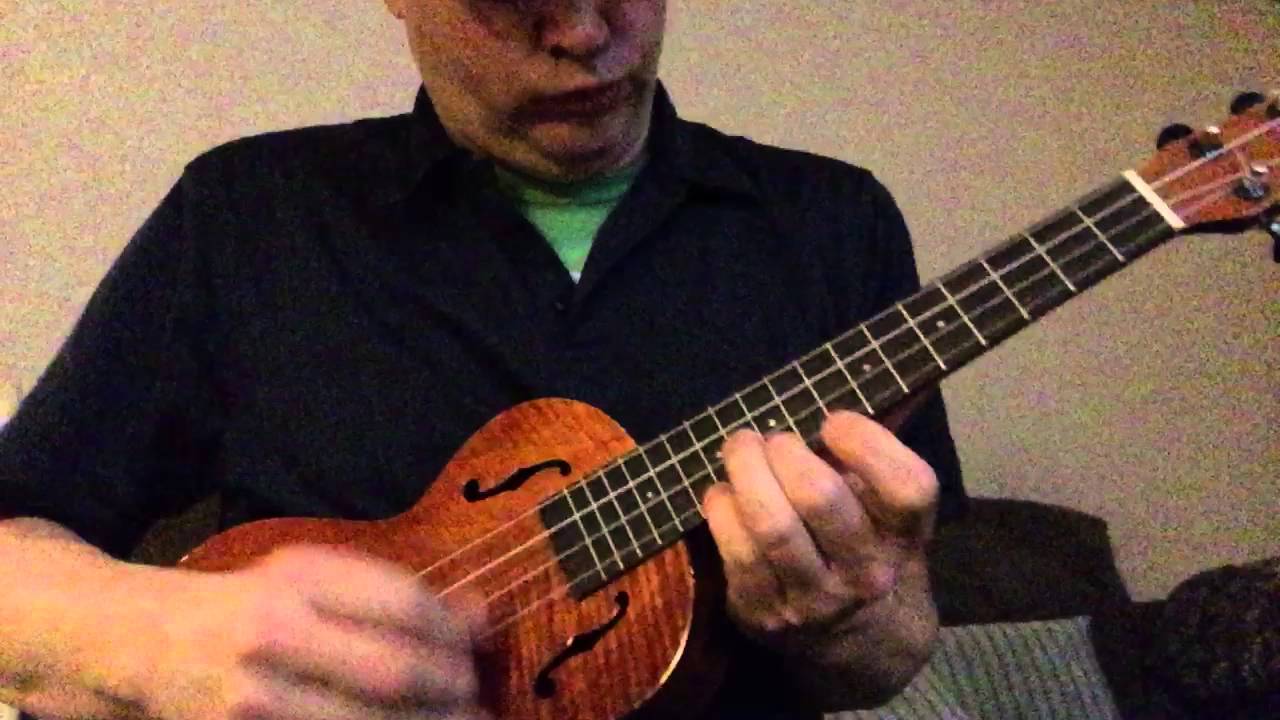 David Vish - Drowsy Maggie (reel) on ukulele - YouTube