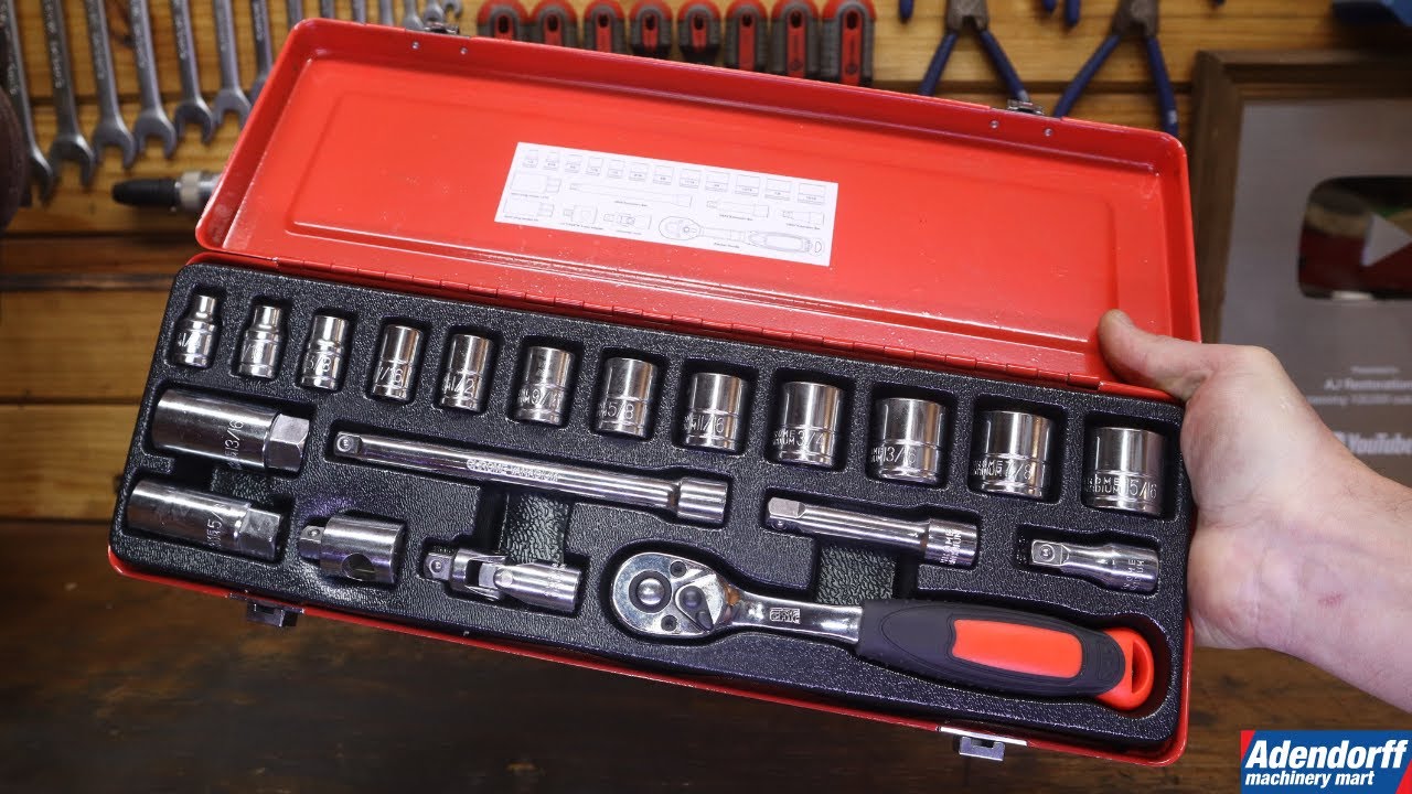 Awesome Imperial Socket Set from Adendorff our sponsor. - YouTube