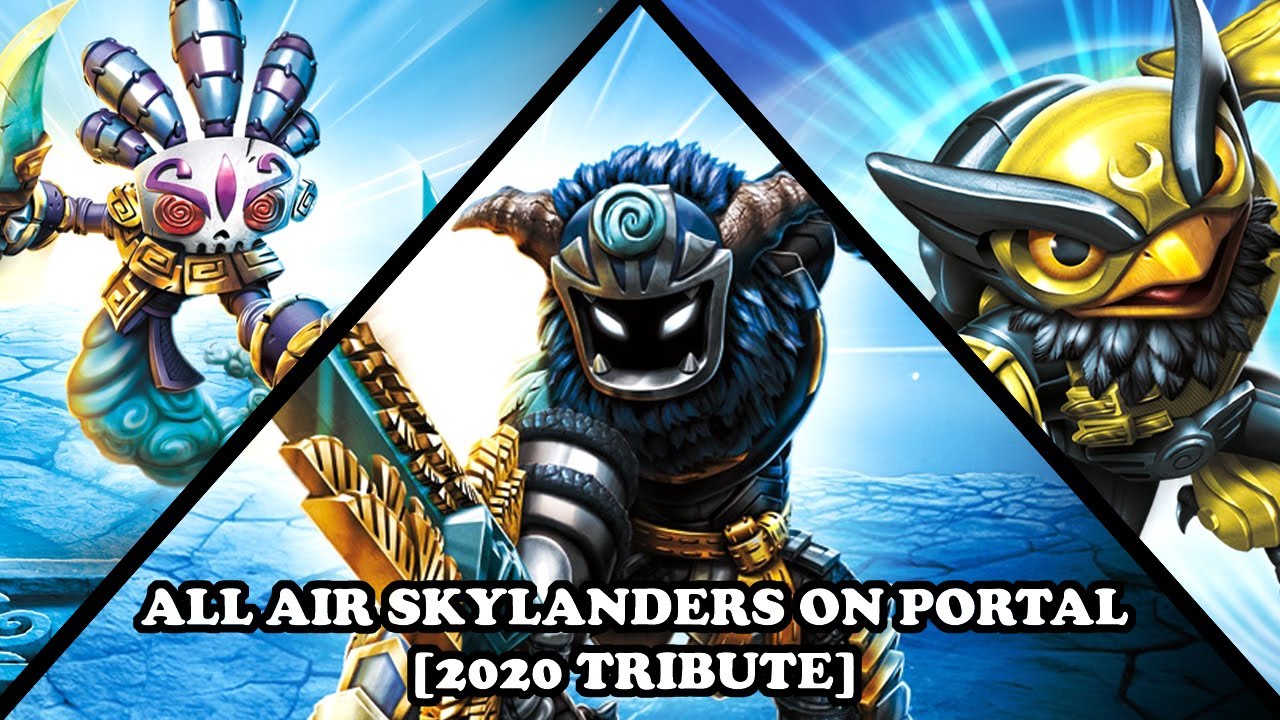 All AIR Skylanders On Portal (Spyro's Adventure to Imaginators) [2020 ...