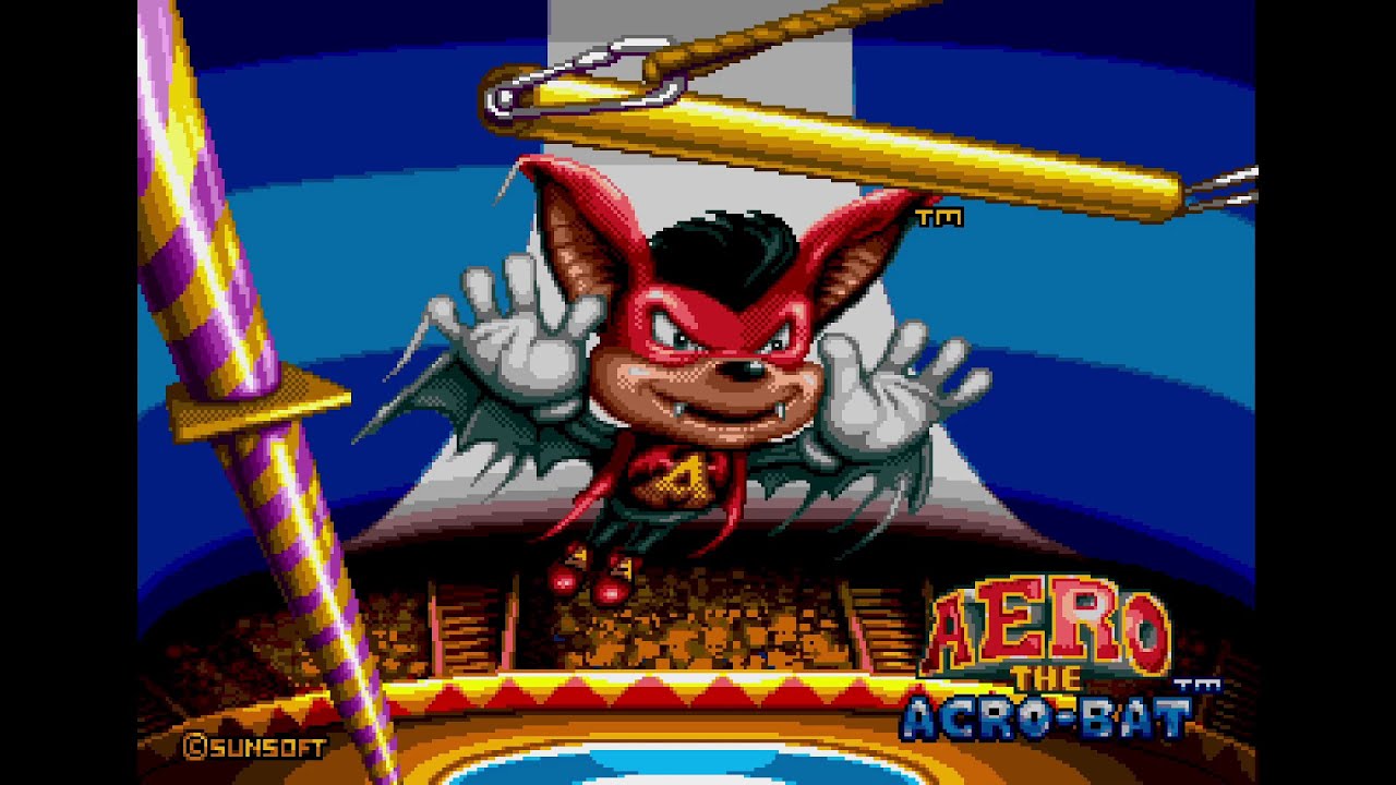 Aero the Acro-Bat. [Mega Drive - Sunsoft, Iguana Entertainment]. (1993 ...