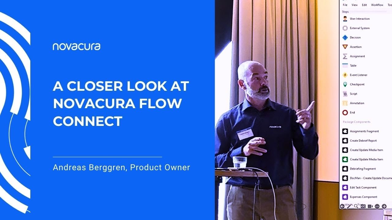 A closer look at Novacura Flow Connect - Andreas Berggren - YouTube