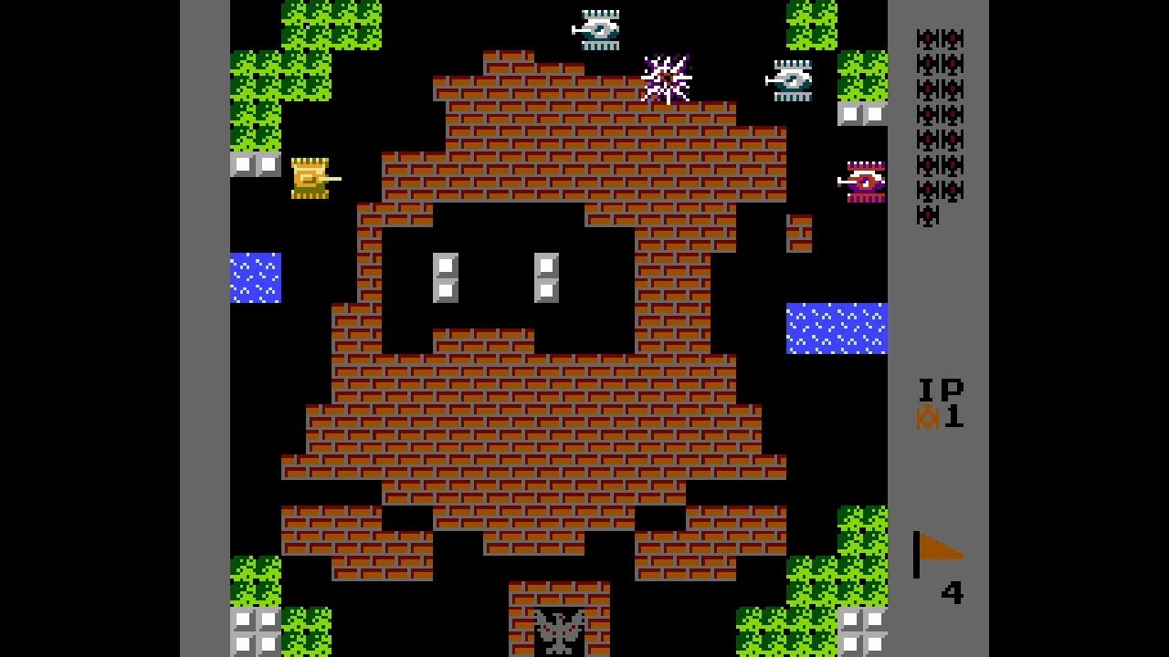 1674: Battle City \\ Famicom \\ Tank battle action! "Namco Museum ...