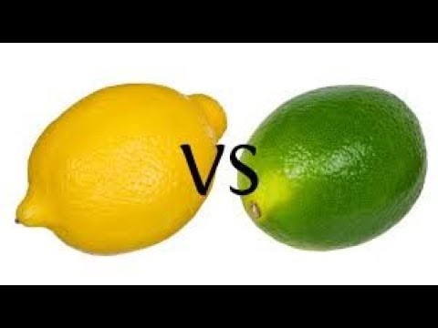 Do You Know The Difference Between Lemon And Lime - YouTube