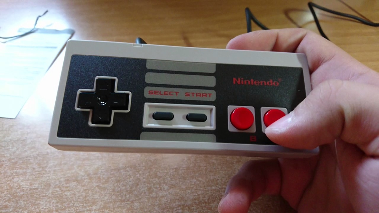 Nitendo Nes Classic First Boot and Play - YouTube