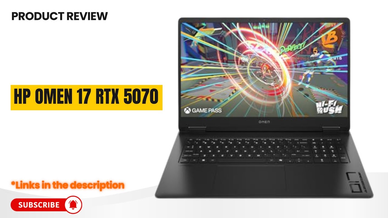 HP Omen 17 RTX 5070 Review 2025 – Best 17" QHD 240Hz Gaming Laptop with ...