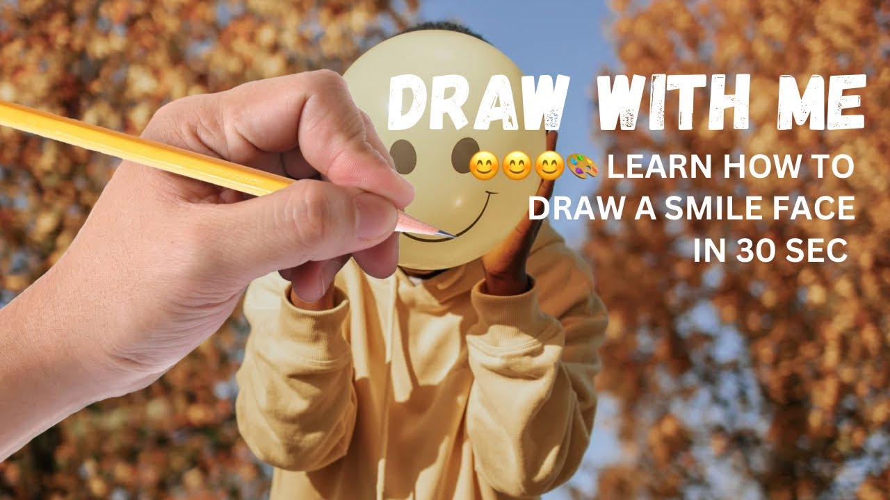 How to Draw a Smiley Face 😊 - Learn to Sketch a Smile on Your YouTube ...