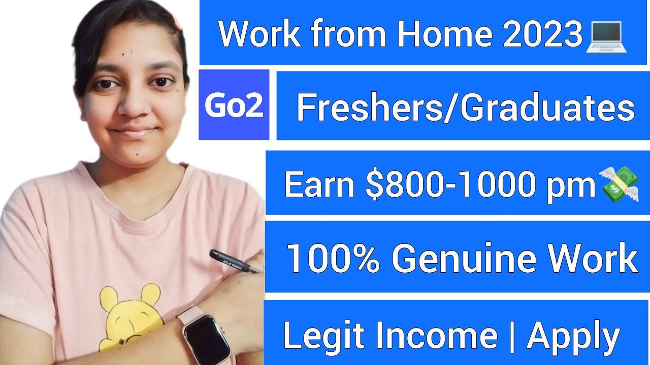 💻 Work from Home 2023 | Work from Home Jobs | Online Jobs at Home ...