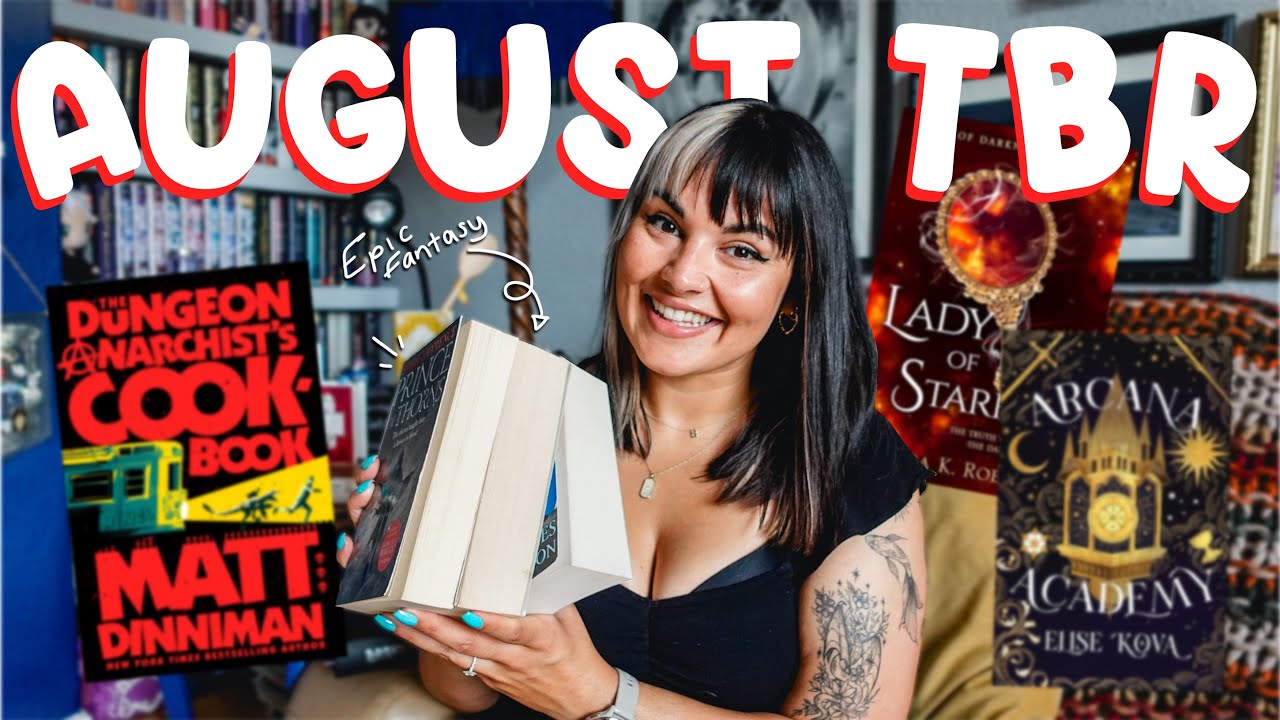 A No Stress August TBR 👀 2025 - YouTube