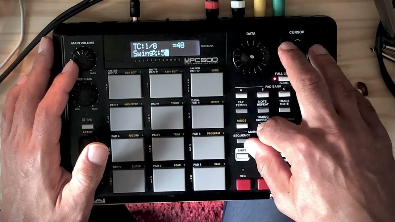 MPC 500 Beat Workflow - YouTube