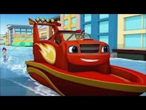 Blaze and The Monster Machines | Nick Jr Water Park Kids Game Video ...