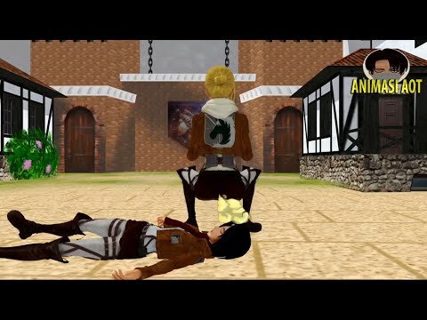 Mikasa Vs Annie |Annie fights Mikasa for farting #mikasavsannie #annieleonhart #mikasaackerman