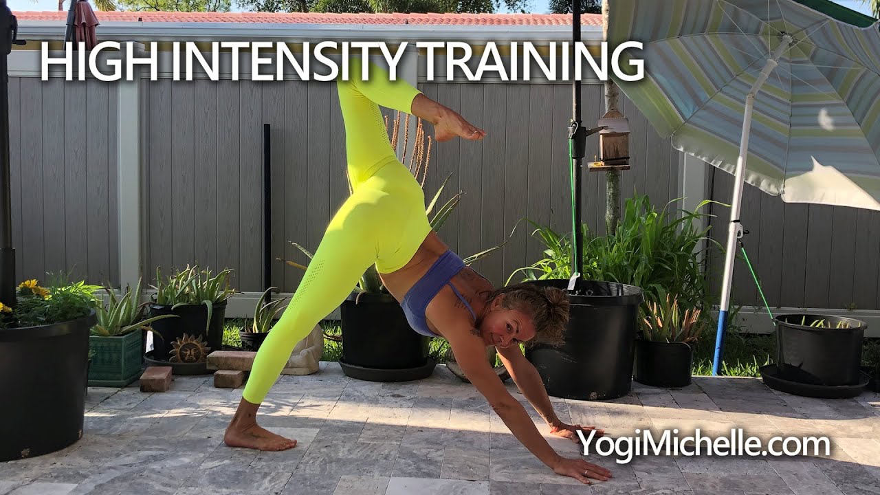 HIT High Intensity Training 35 Min. | Yogi Michelle - YouTube