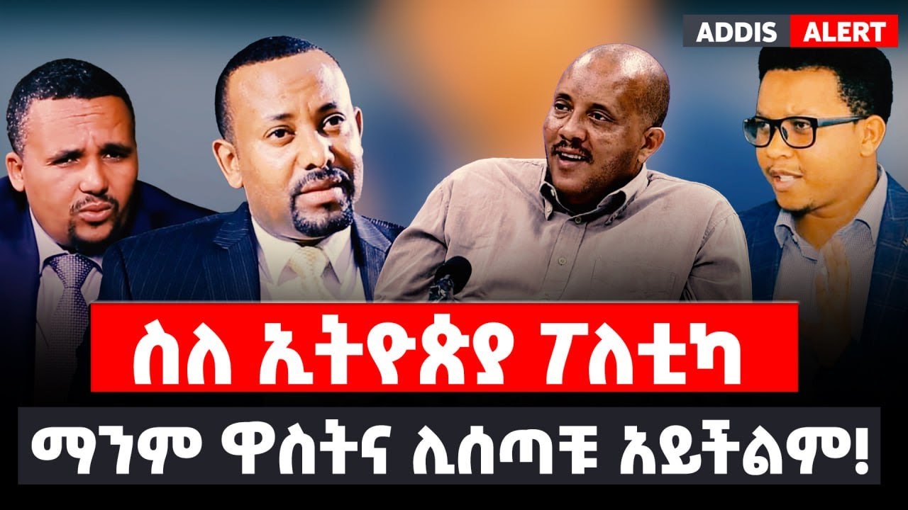 Addis Alert | ስለ ኢትዮጵያ ፖለቲካ ማንም ዋስትና ሊሰጣቹ አይችልም! | - YouTube