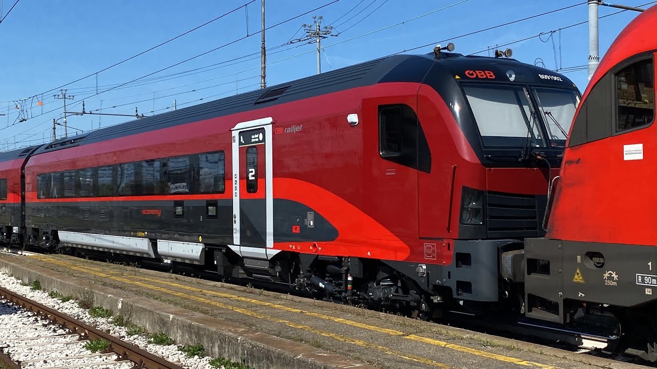 IL NUOVO RAILJET DI ÖBB ARRIVA A BOLOGNA! - YouTube