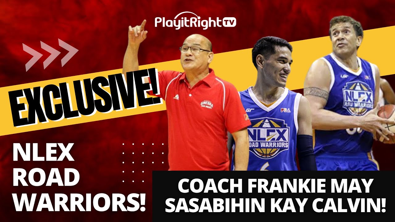 Exclusive NLEX Road Warriors! Coach Frankie, may sasabihin kay Calvin ...