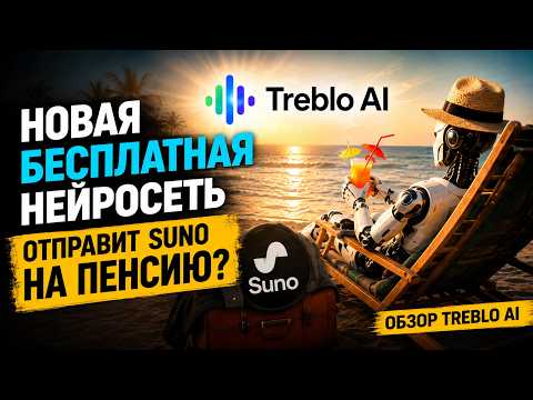 Новая БЕСПЛАТНАЯ нейросеть отправит Suno на пенсию? Обзор Treblo AI