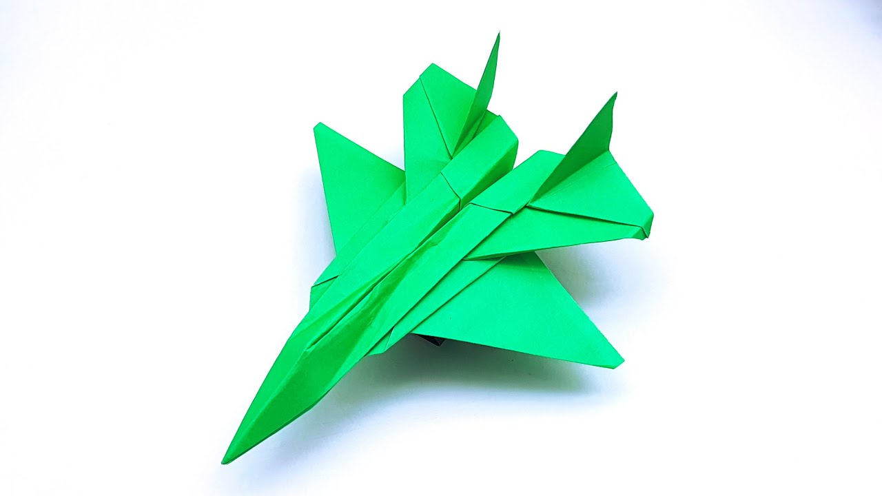 Paper Jet Fighter Plane Is Cool SUKHOI SU-35 | How To Make a Jet ...