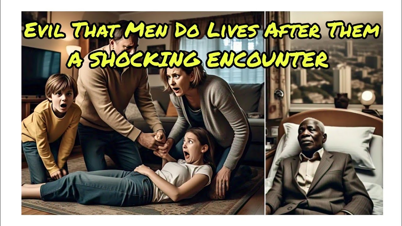 Evil That Men Do Lives After Them--A shocking encounter - YouTube