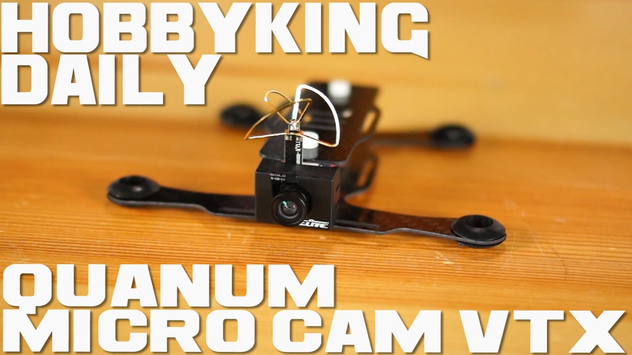 Quanum Elite Micro VTX Camera - HobbyKing Daily - YouTube
