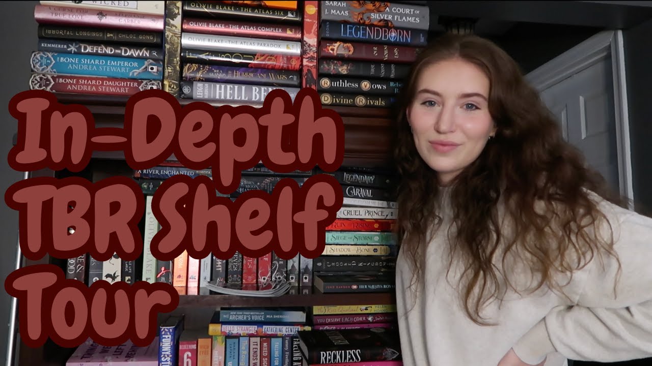 End of Year TBR | TBR Shelf Tour - YouTube