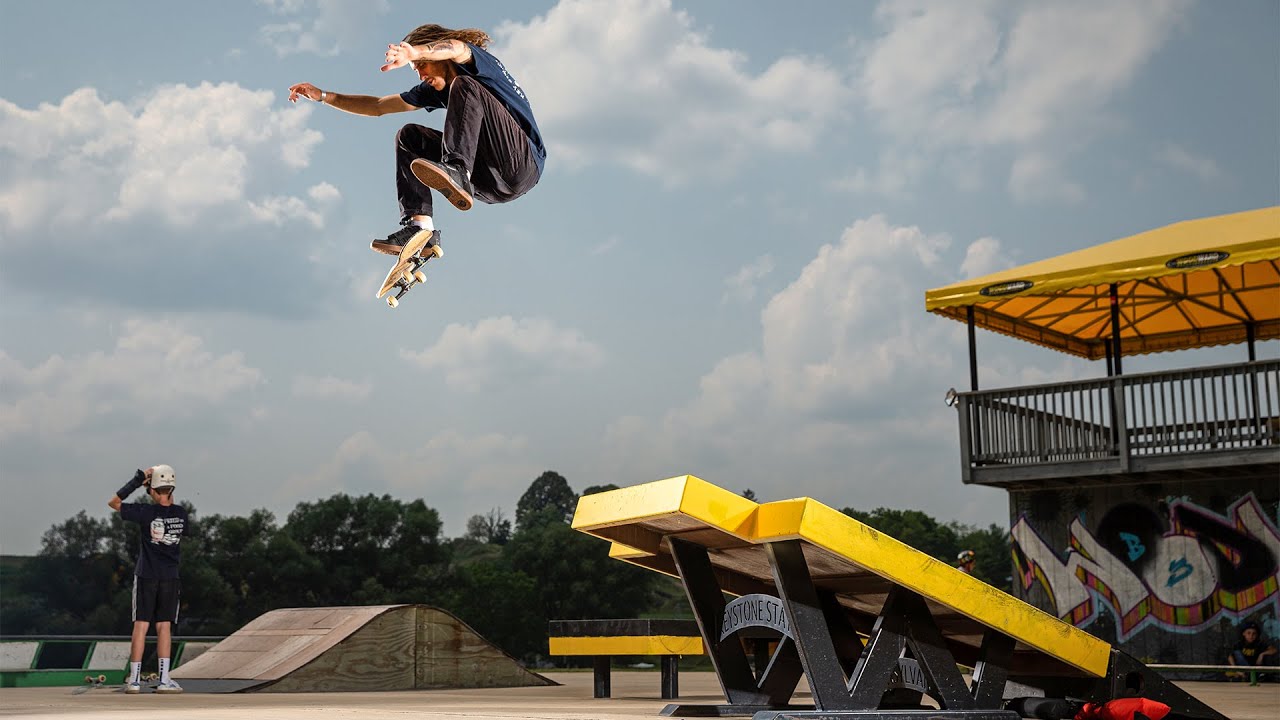 Dave Bachinsky DESTROYS Woodward PA - 2021 Skate VIP - YouTube