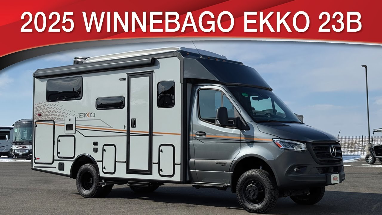 2025 Winnebago EKKO 23B On The All Wheel Drive Sprinter Chassis - YouTube