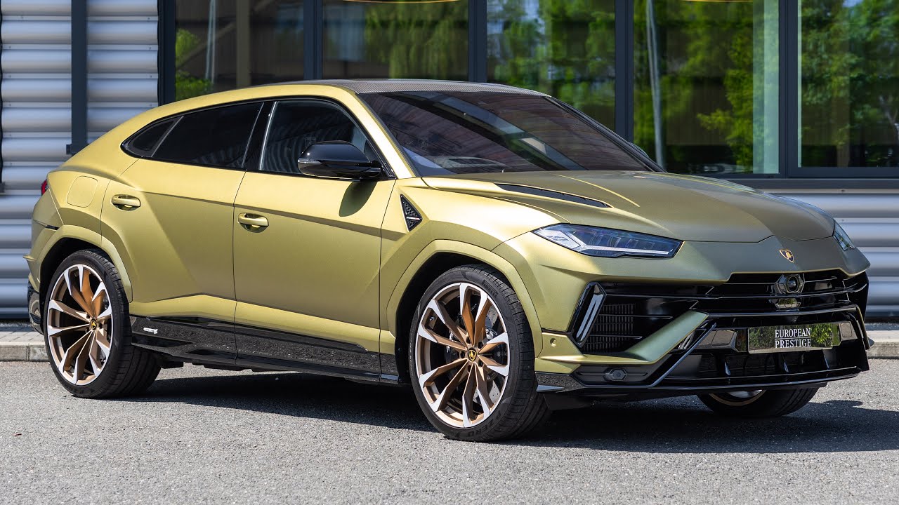 2024 Lamborghini Urus S - Verde Gea Lucido - Walkaround (4K) - YouTube