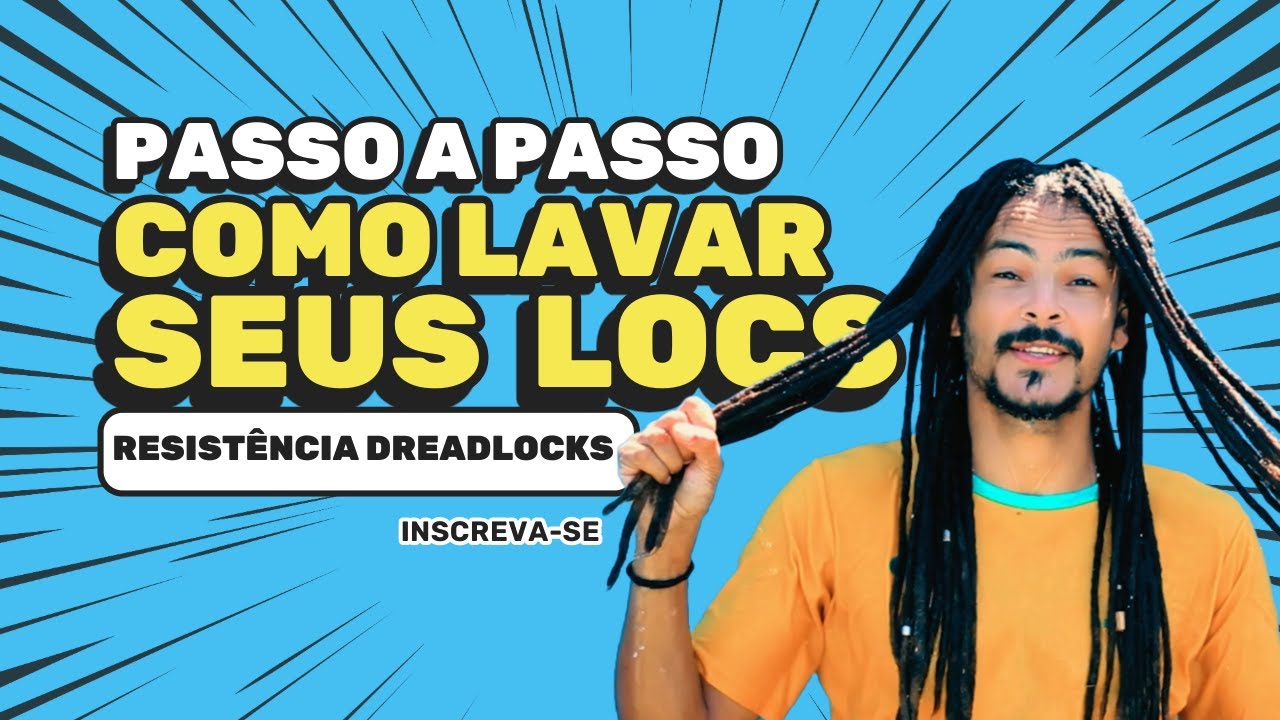 Passo a passo de como lavar seus Dreadlocks - YouTube
