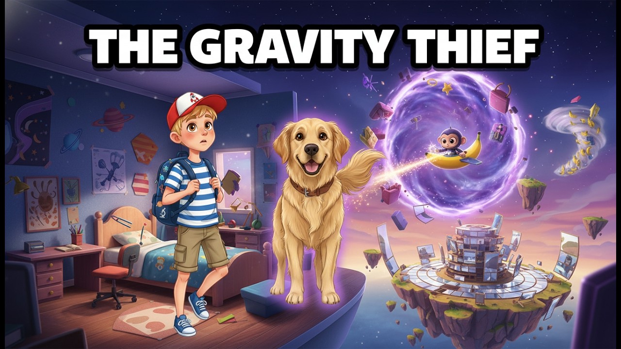 THE GRAVITY THIEF - 3D CARTOON MYSTERY - YouTube
