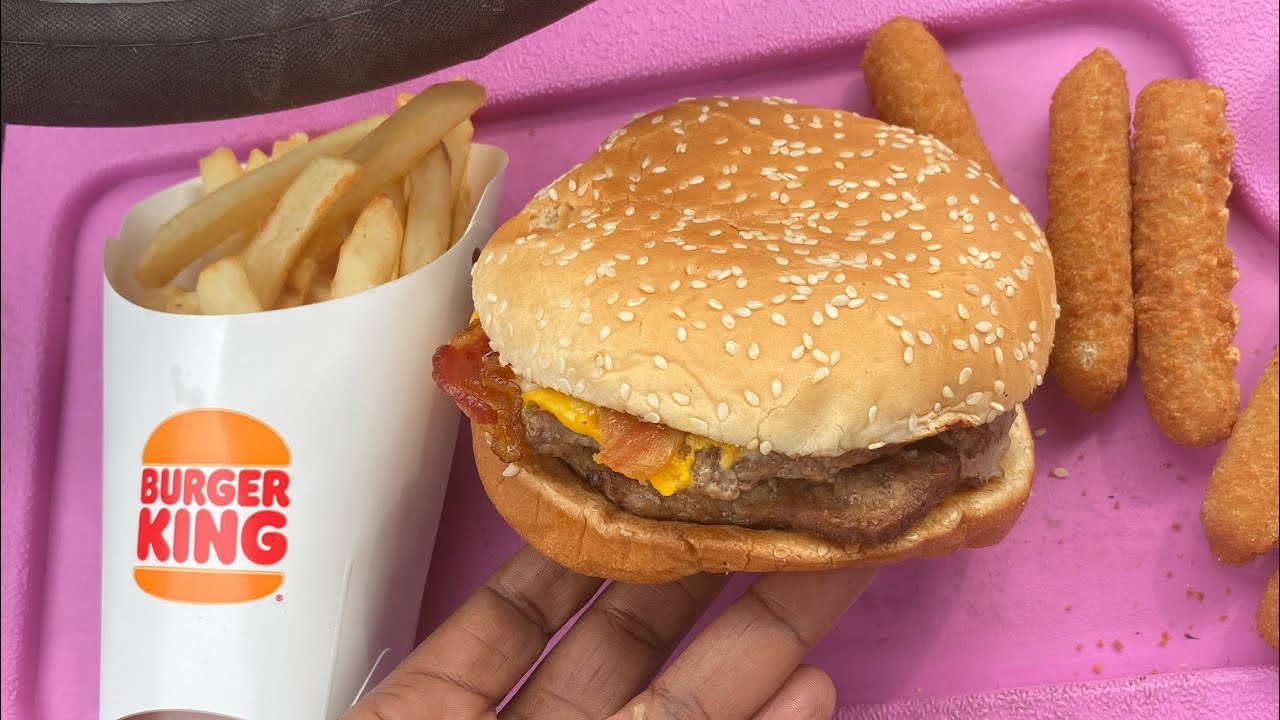 Happy Fun FRIYAY Bestie’s we got #burgerking #foodie #blackhistorymonth ️ ️ - YouTube