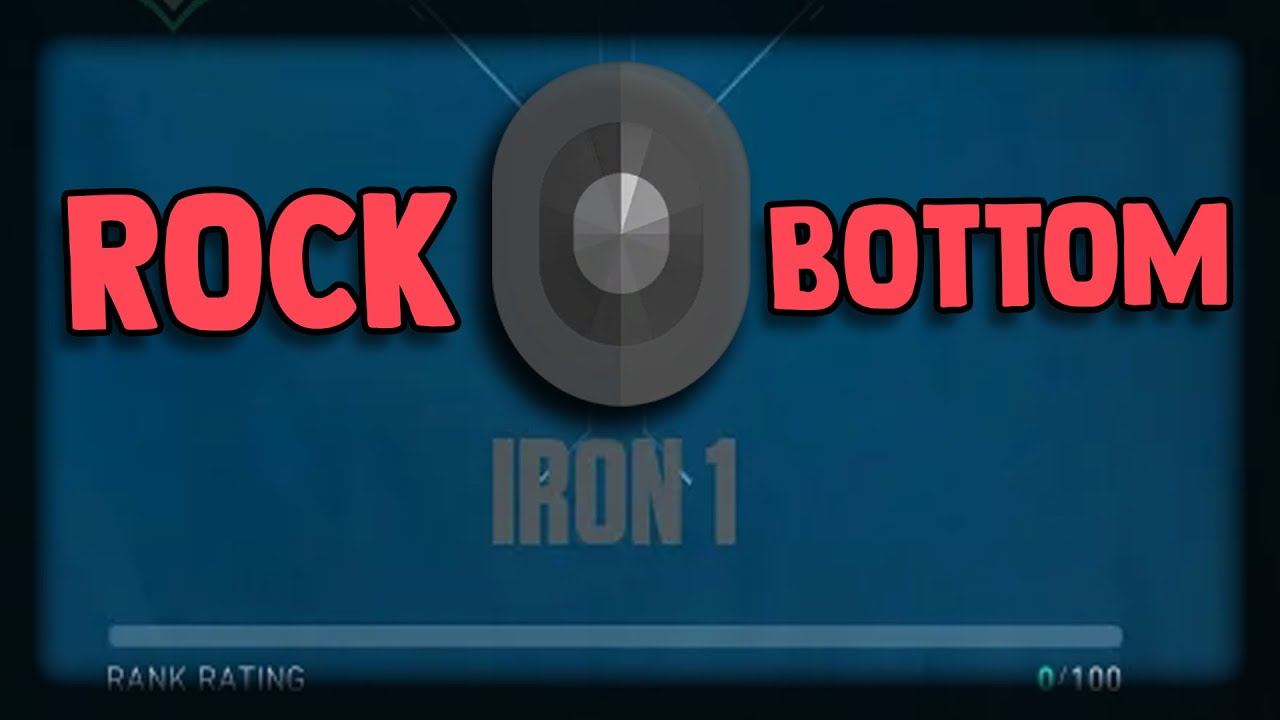 We have officially hit rock bottom... - YouTube