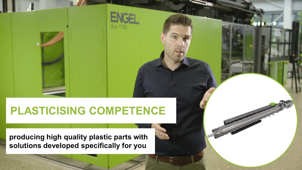 Plasticising competence for top quality plastic parts with ENGEL - YouTube