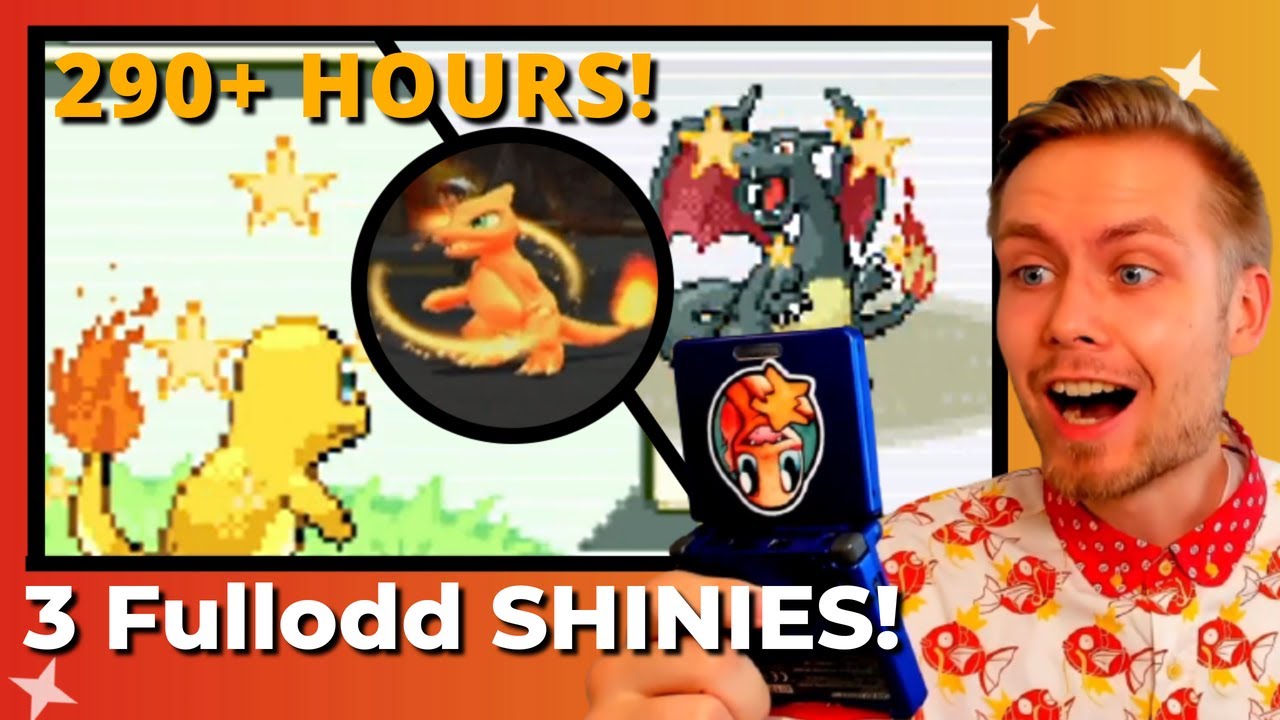SHINY CHARIZARD LINE COMPLETED! 3 Live Full Odds Shiny Reactions ...