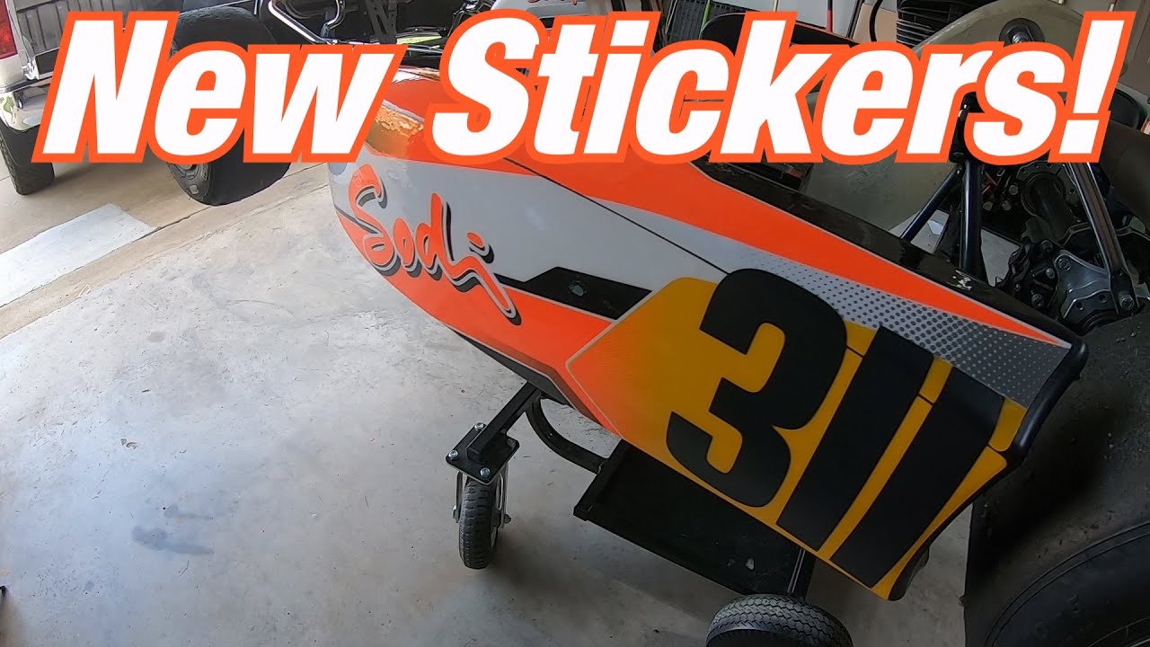 Installing Sticker Kit on Sodi Kart - YouTube