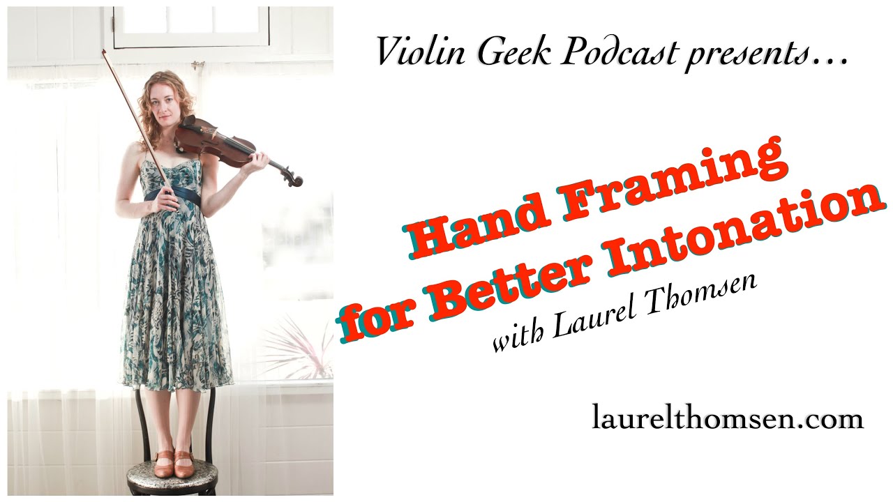 Hand framing for better intonation - "chord" shape setup (Suzuki Minuet ...