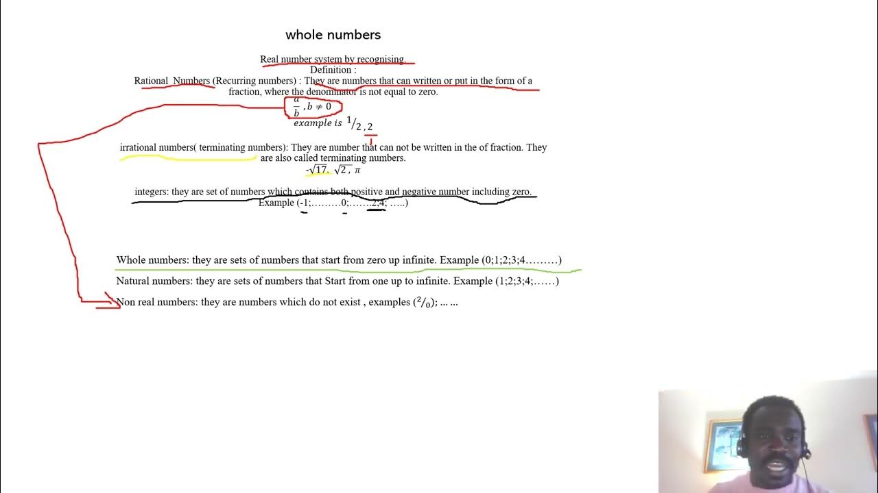 0 Whole Numbers Grade 9 - YouTube