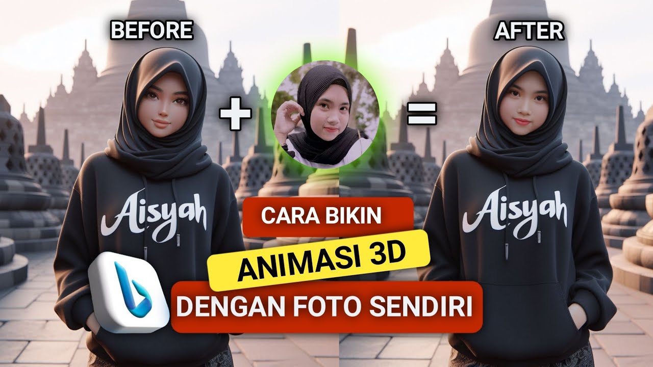 SANGAT MUDAH! CARA BIKIN ANIMASI AI PAKAI WAJAH SENDIRI | BING IMAGE ...