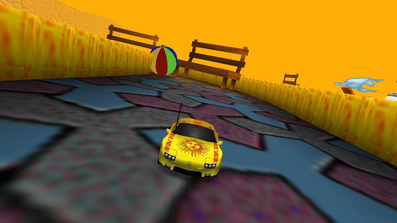 RVGL. Plage Orange by Dyspro50. 944m, 2 laps. Car Sole TC - YouTube
