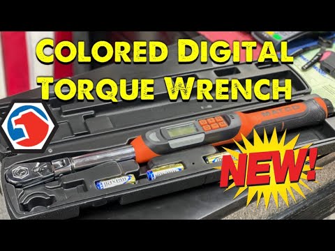 Matco Tools New Colored Digital Torque Wrench The Boss Lady Is Running ...