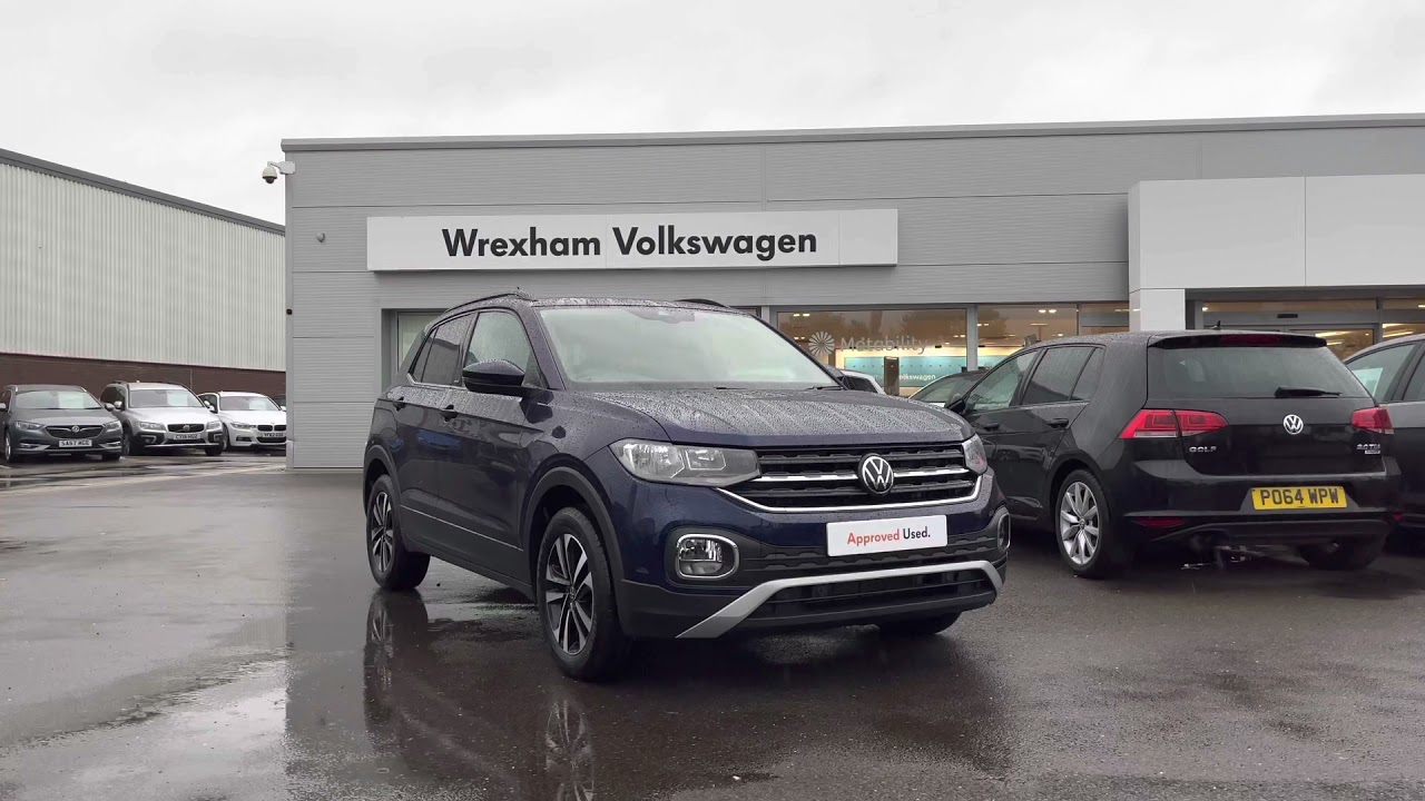 Volkswagen T-Cross United 1.0 TSI Atlantic Blue Used | Wrexham ...
