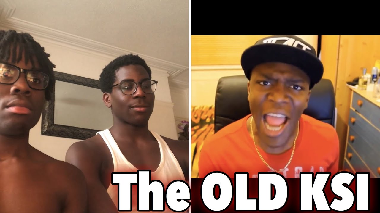 REACTING TO THE OLD KSI!! (IF YOU LAUGH YOU GET SLAPPED🤭😡) - YouTube