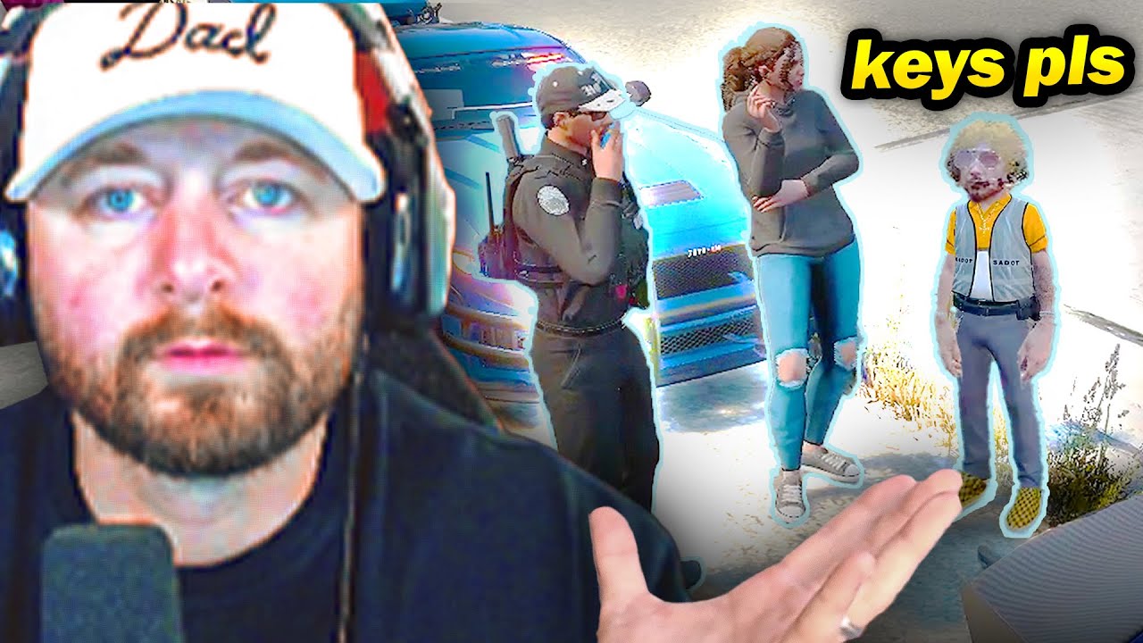 The Goofiest Traffic Stop Ever... (Breaks Character) GTA 5 RP - YouTube