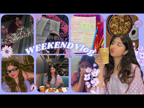 Spend A Productive Weekend With Me💜 summer bucket list, going out for ...