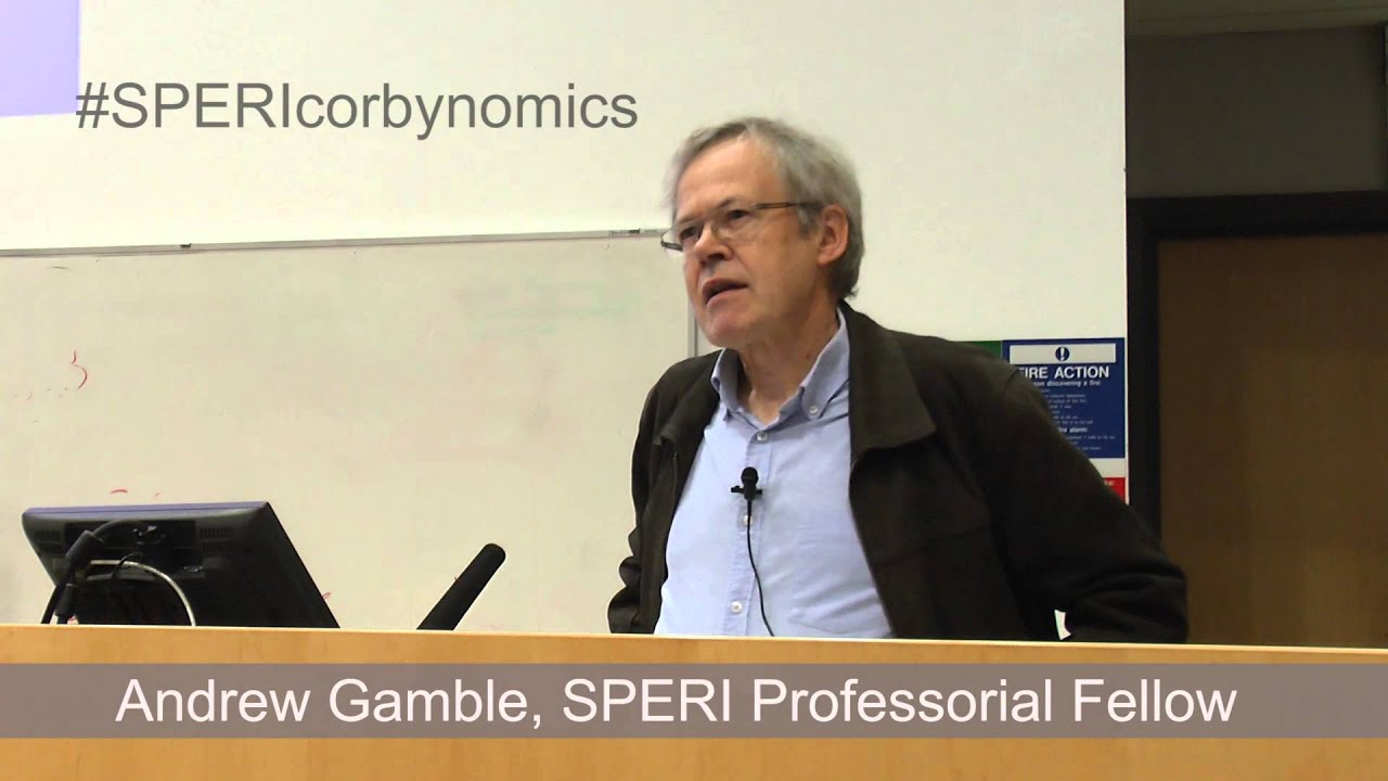SPERI Corbynomics event with Professor Andrew Gamble - YouTube