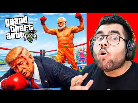 😂 Modi Ji vs Trump Boxing Match in GTA 5 😂| Funny Moments | Hitesh KS