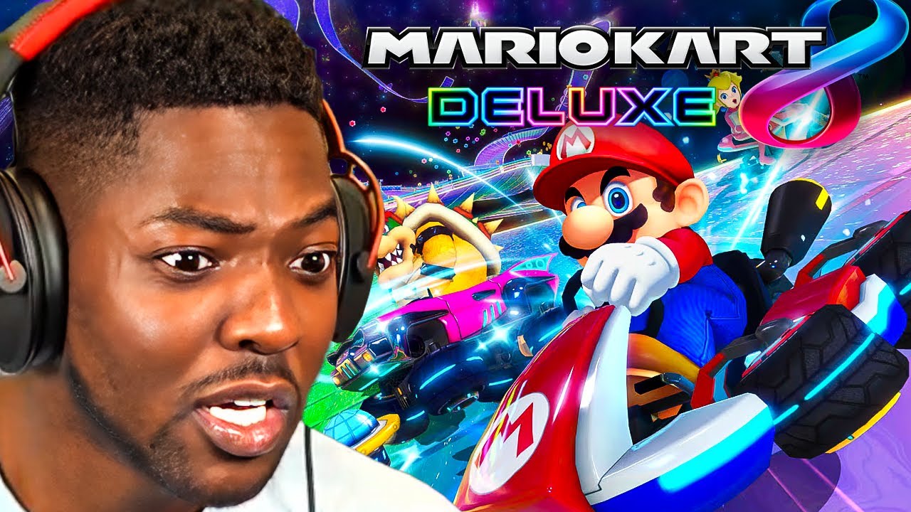 OUR MOST COMPETITIVE MARIO KART RACES IN A MINUTE (Mario Kart 8) - YouTube