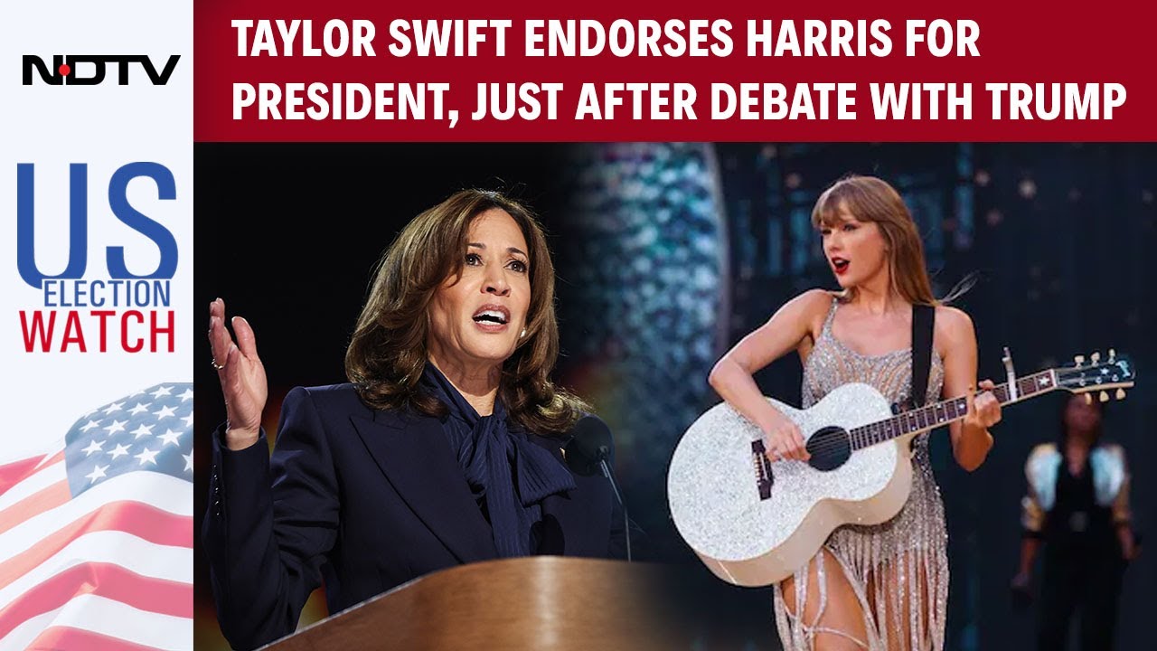 Taylor Swift News | Taylor Swift Endorses Harris For President, Just ...